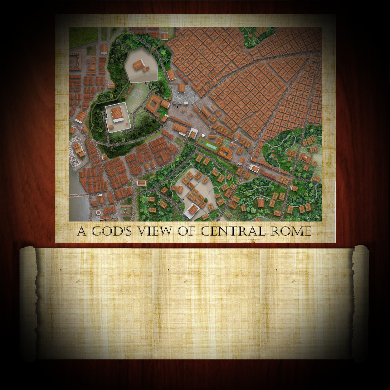 Nomenclator Books City of Rome Map Page